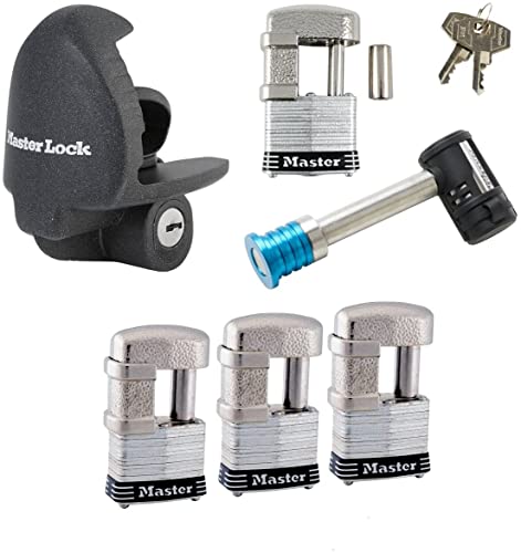 Master Lock - 6 Trailer Locks Keyed Alike 6KA-37937-37
