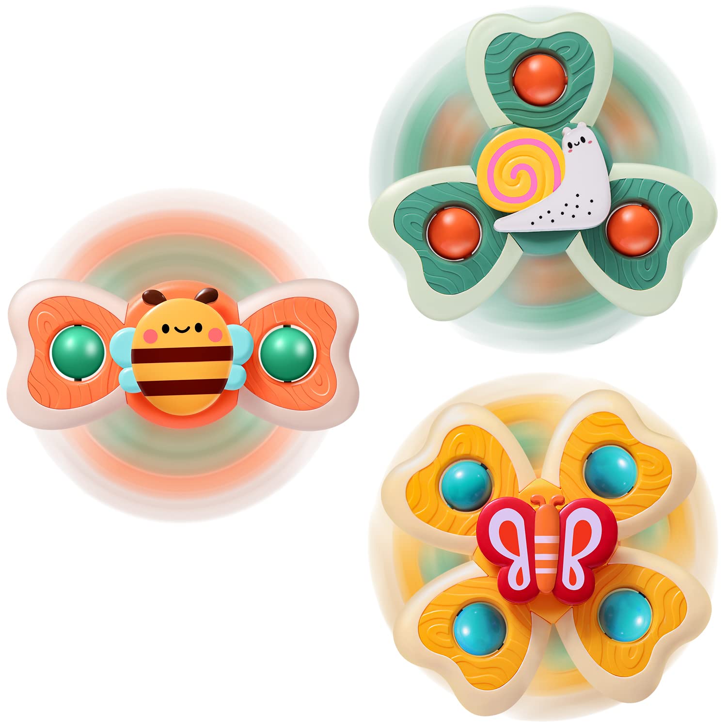 Montessori Toys for 1 Year Old,Baby Sorter Toy Colorful Cube and 6 Pcs Multi Sensory Shape,Learning Activity for Fine Motor Skills,Suction Cup Toys,Gifts for Baby Toys 12-18 Months