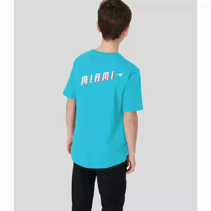 McLaren F1 Kids Miami Neon Logo T-Shirt