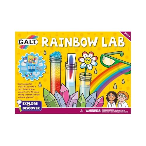 Galt Toys, Rainbow Lab, Science Kits for Kids, Ages 5+, Multicolor