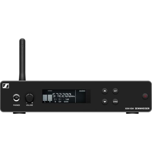 Sennheiser XSW-IEM Wireless In-ear monitor System A Band,Black