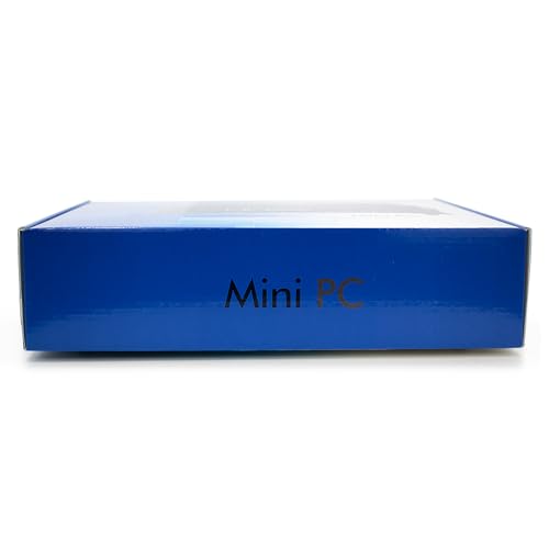 BASOARO Mini Industrial PC Fanless PC i5 4200U Mini PC RS232, Dual Gigabit RJ45 LAN, 8G RAM 128G SSD, HD VGA Dual Display Support 4K, Dual Band WiFi, BT 4.0, 6 USB, Metal Case, Mini PC Windows 10