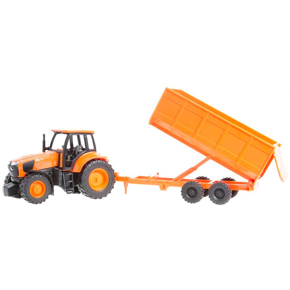 M F Western Products Kubota Farm Tractor/Trailer