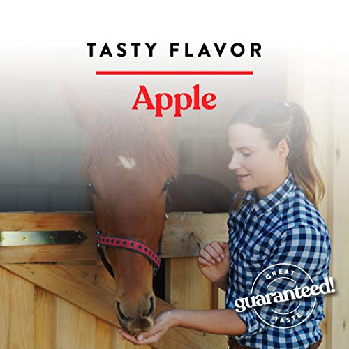 Manna Pro Apple Wafers β Treats for Horses β Packed with Vitamins & Minerals β Apple Flavored Horse Treats β 20 Pounds