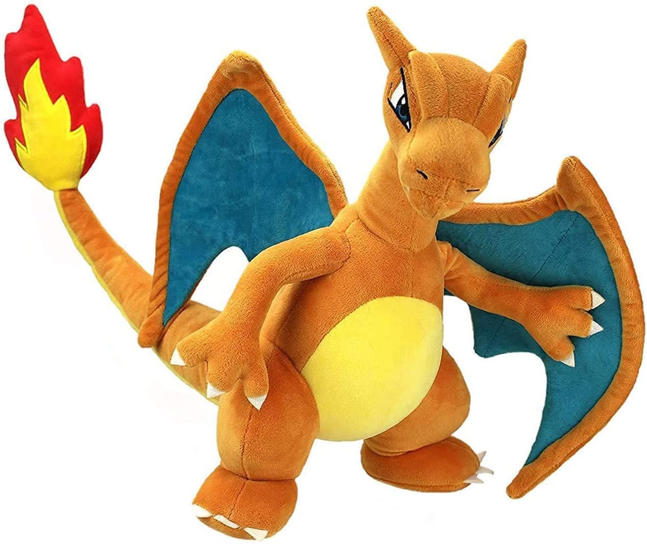 Xmas 8" Small Dragon 12" Fire-Breathing Dragon Plush Stuffed Animal Toy 2 Pcs
