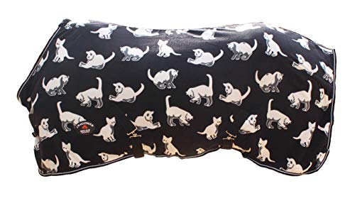 CHALLENGER 80" Horse Soft Fleece Cooler Exercise Blanket Wicks Moisture Winter Liner 43EE02