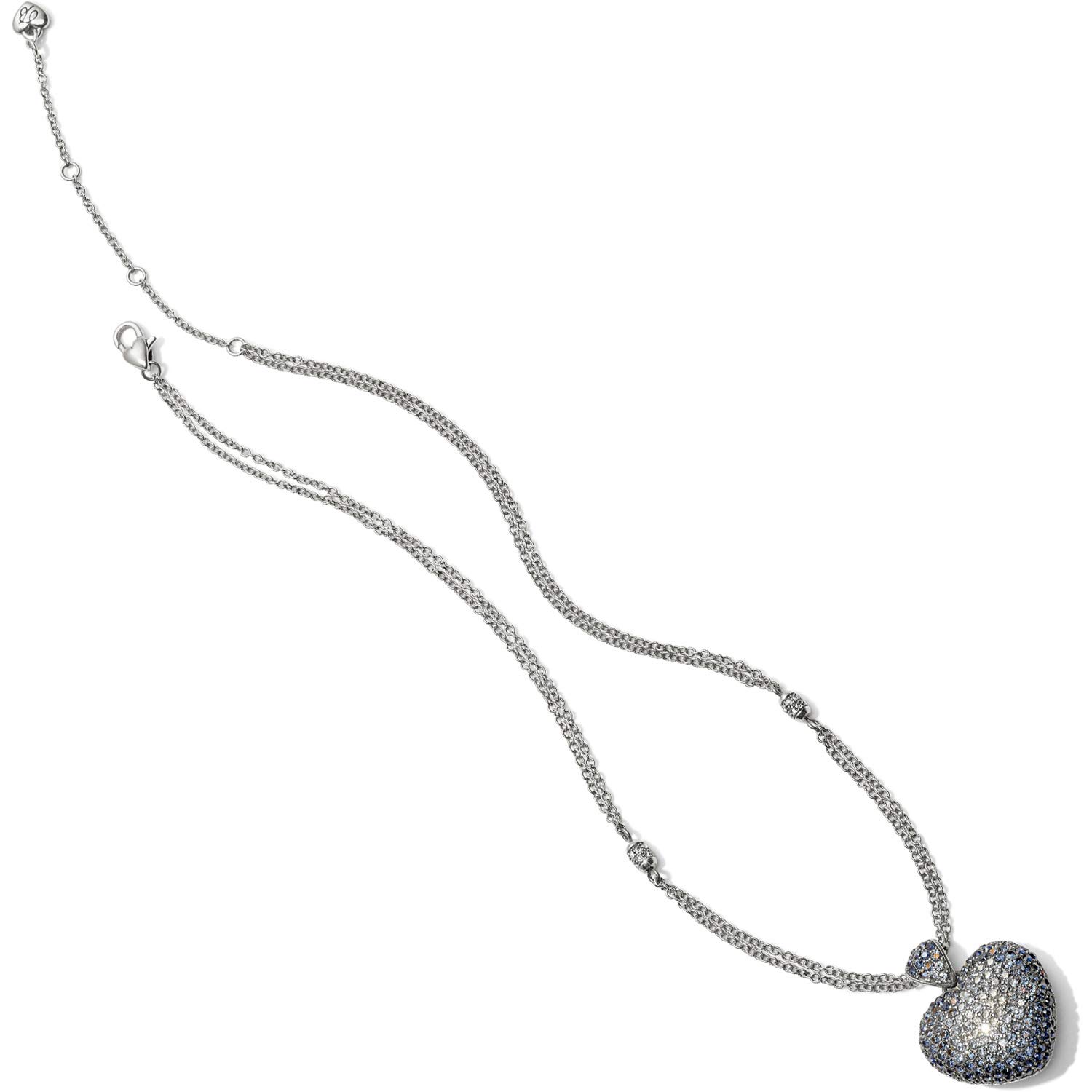 Brighton Love Is All You Need Necklace - SILVER-BLUE