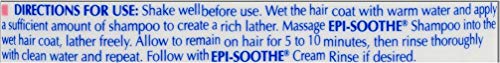 Virbac Epi-Soothe Pet Shampoo For Dogs, Cats & Horses (8 oz) - For Dry or Sensitive Skin