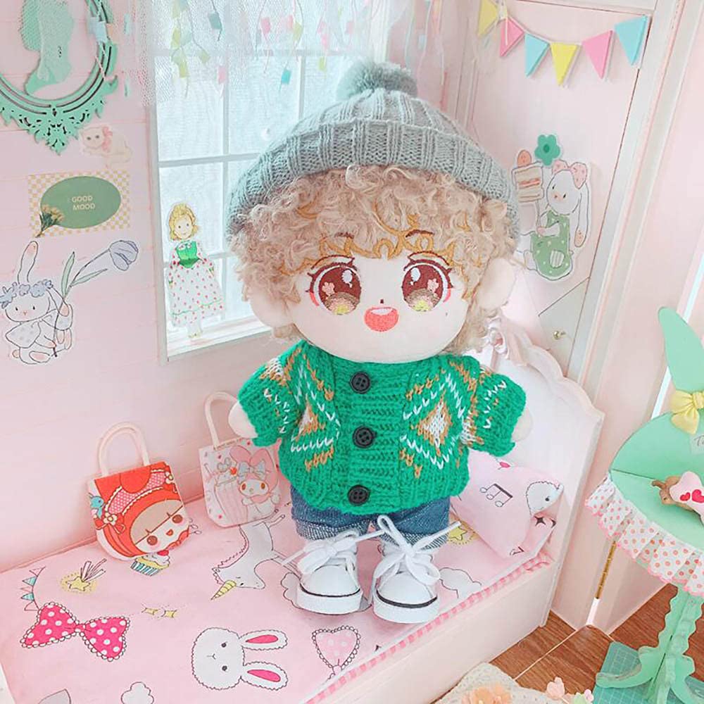 niannyyhouse Canvas Shoes 7.8in(20cm) Humanoid Doll Stuffed Animals Clothes Accessories (A-1)
