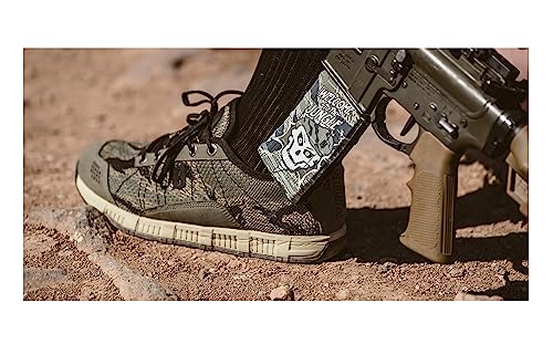 VIKTOS Men's Core2 Tiger Stripe Lightweight Breathable Cross-Training Shoes with Hi-Rebound Eva Foam, Green Camo, 10