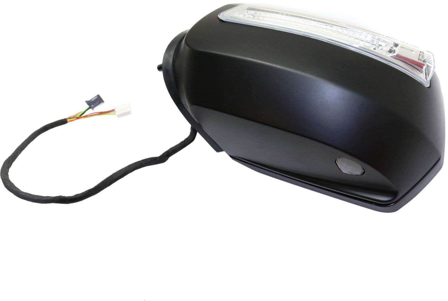 Kool Vue Driver Side Power Heated Mirror for Mercedes Benz ML350 GL450 GL550 ML550 ML63 AMG 2009-2010 Power Fold With Signal Light, Memory & Puddle Lamp Paintable