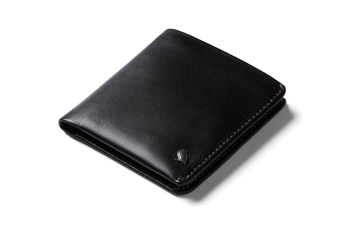 Bellroy Coin Wallet (Slim Coin Wallet, Bifold Leather Design, Holds 4-8 Cards, Magnetic Closure Coin Pouch) - Terracotta