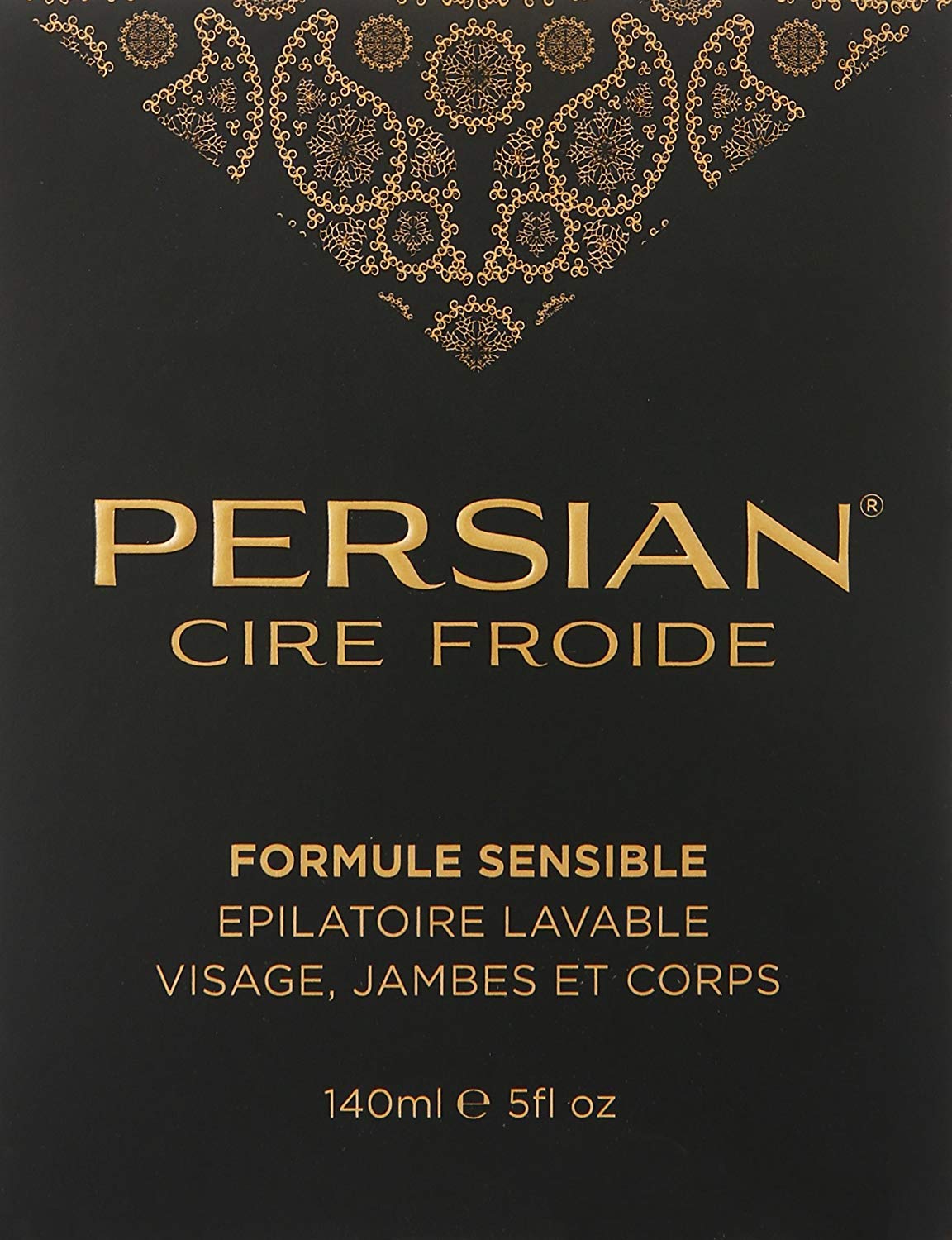 Persian Parissa Cold Wax Hair Remover Kit, Small, 5 Ounce, 140 ml