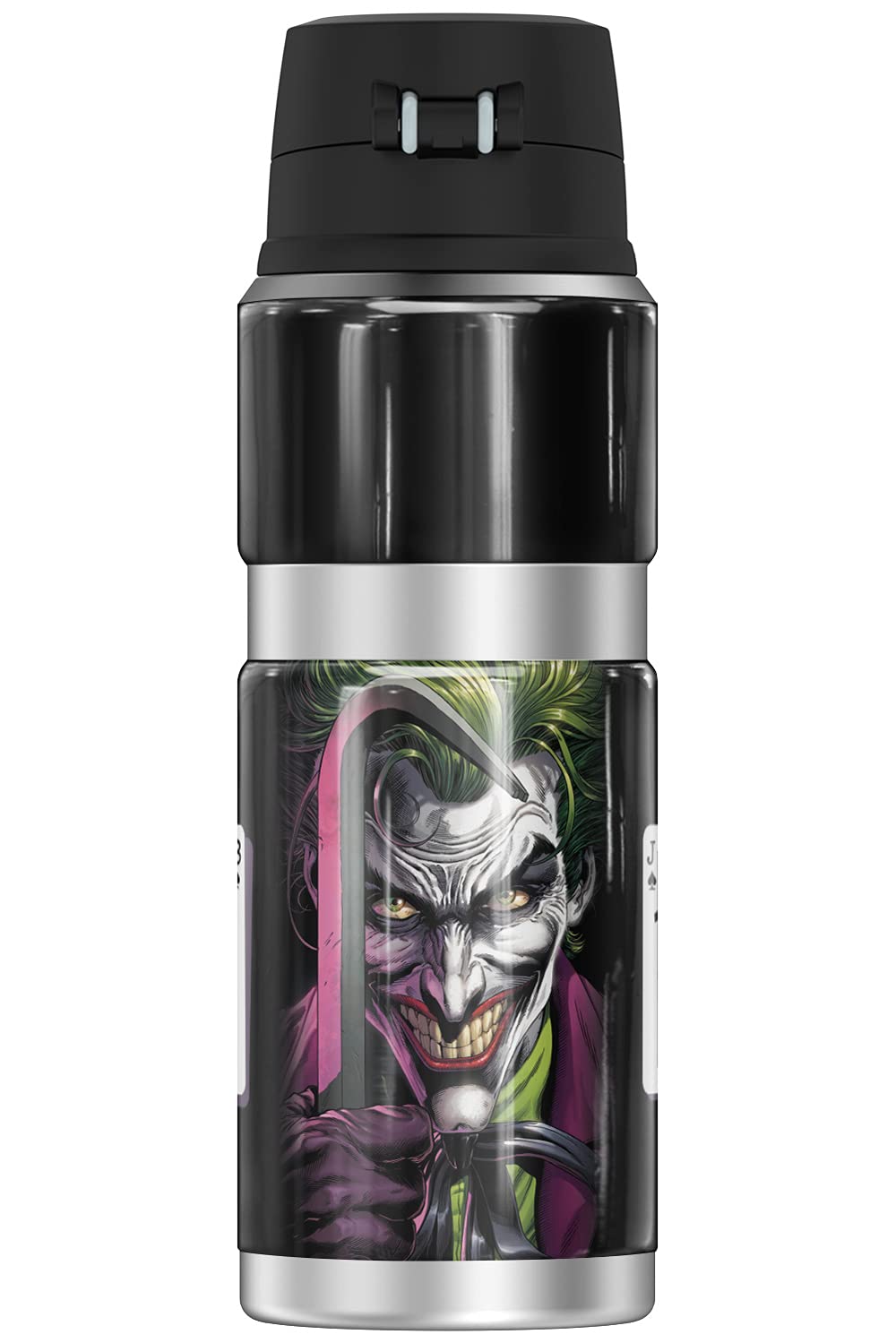 Batman Batman vs Joker THERMOS STAINLESS KING Stainless Steel Drink Bottle, Vacuum insulated & Double Wall, 24oz