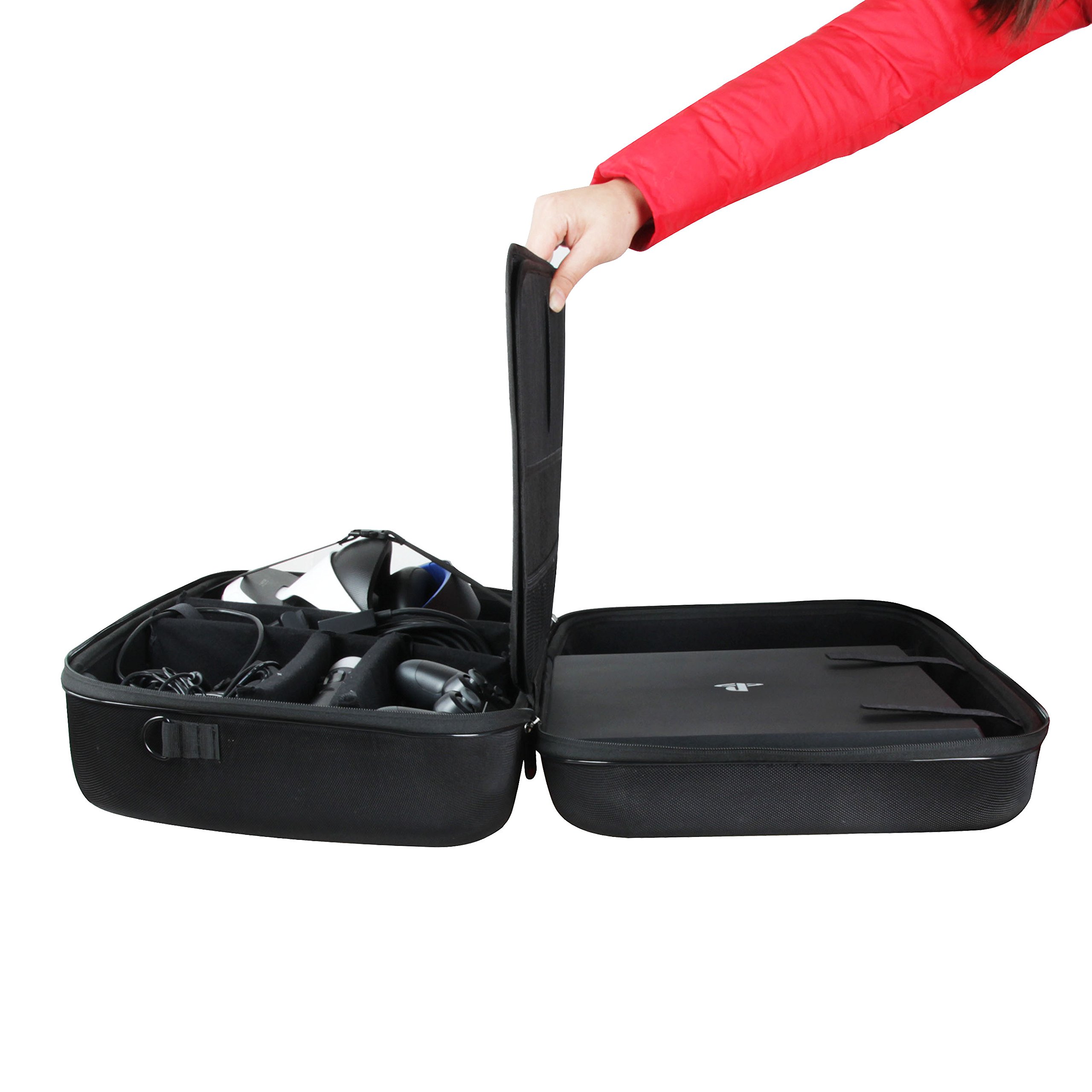 Hermitshell Hard EVA Travel Case Fits Sony PlayStation VR Launch Bundle & PS4 Pro