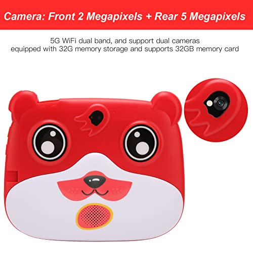 Childrens Tablet 7 Inch US Plug Dual Screen 100-240V HD Gaming Dual Camera Tablet (US Plug)