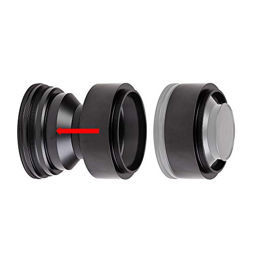 Cloudray F-Theta Lens Adjust Mount Male Thread Height 34mm for Thread M85 M79 Fiber Laser Marking Machine