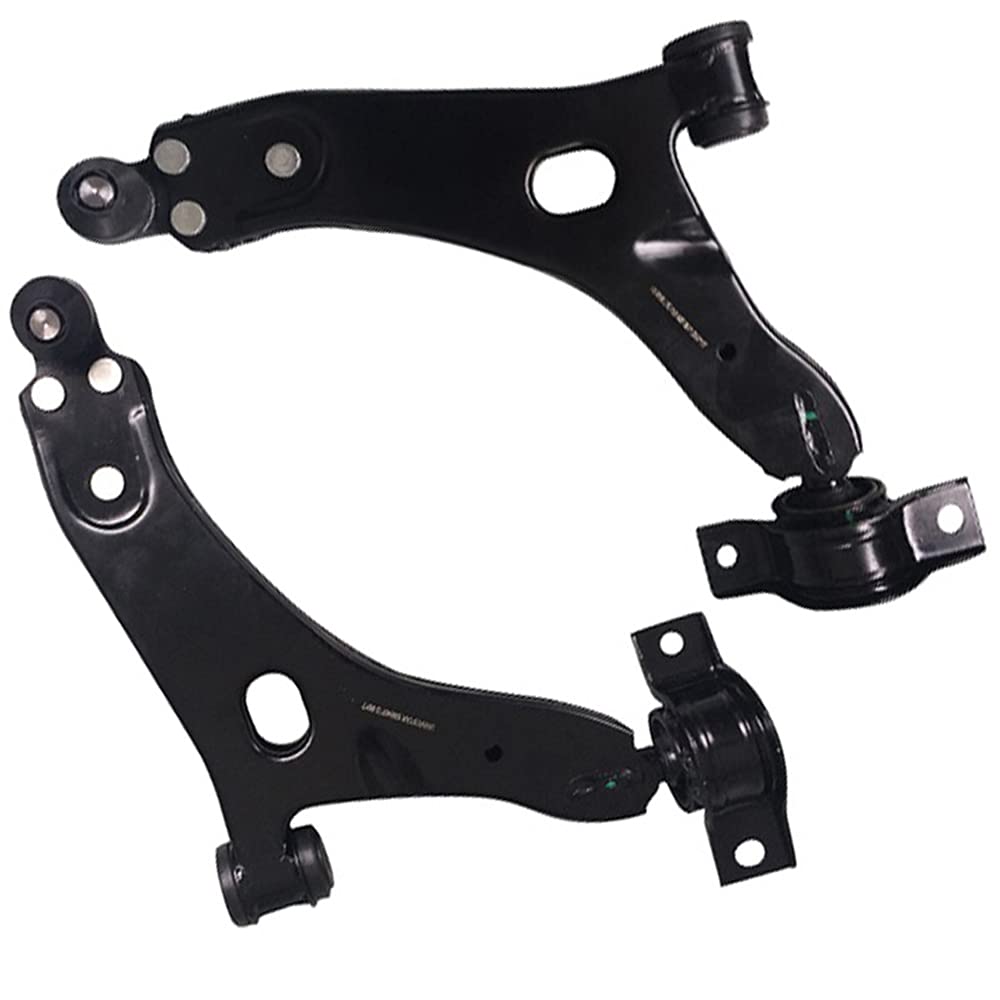 BRTEC Front Lower Control Arms with Ball Joint for 2004 2005 2006 2007 2008 2009 2010 2011 for Ford Focus 2.3L 2.0L Lower Control Arm K80407 K80408