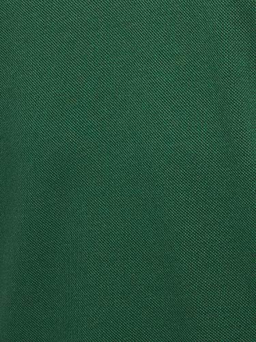 Lacoste Mens Short Sleeve L.12.12 Pique Polo Shirt, Green, XL