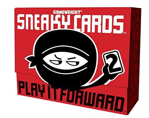Gamewright Sneaky Cards 2 - Play It Forward Multi-colored, 5"
