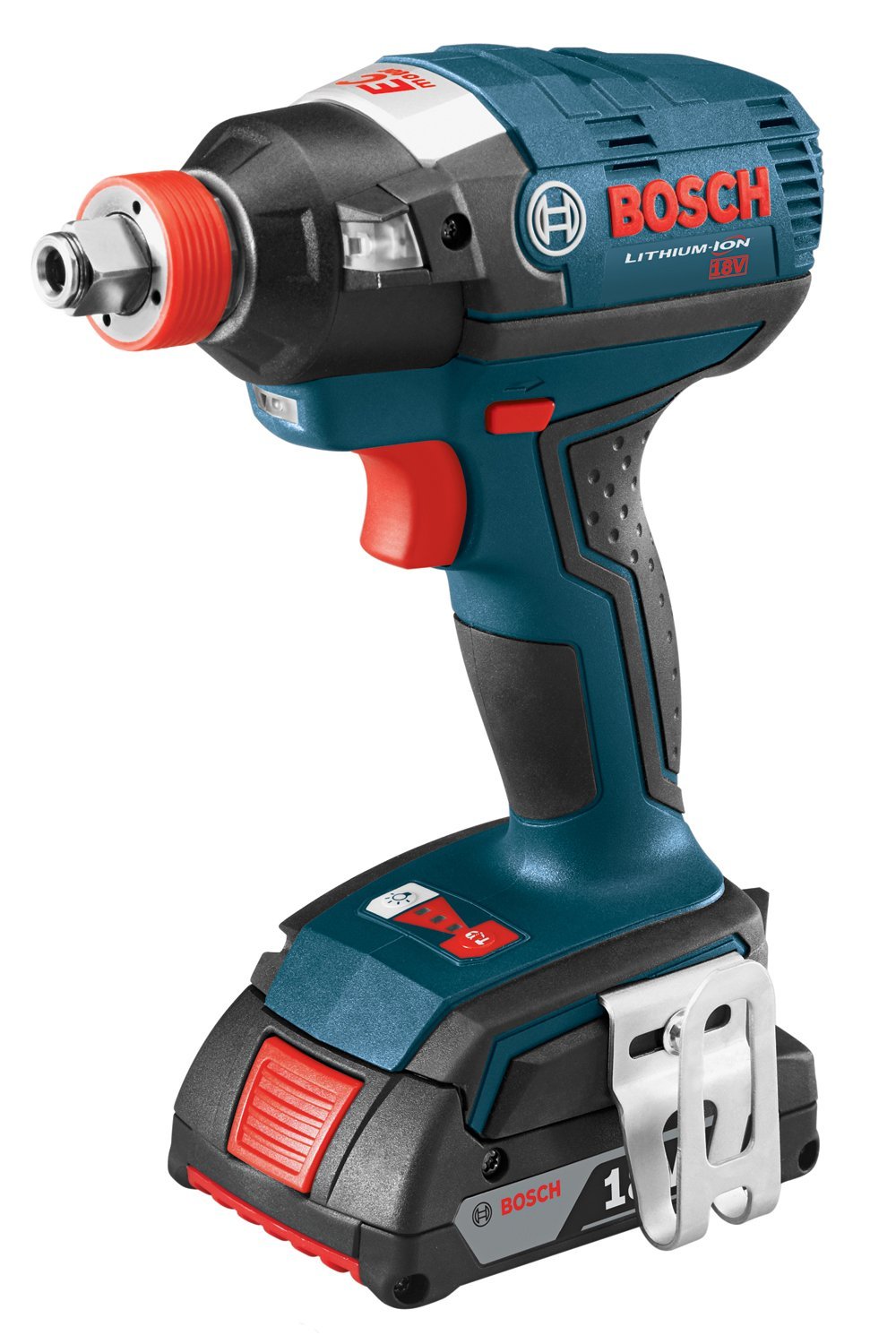 Bosch IDH182-02-RT 18V Cordless Lithium-Ion Brushless Socket Ready Impact Driver Kit with Soft Case (Renewed)