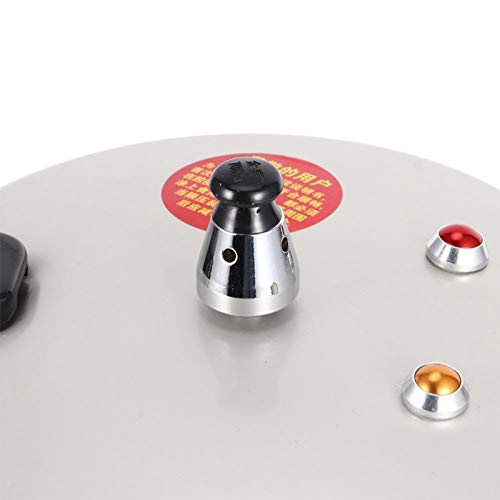 Jeanoko Explosion-Proof Household Pressure Cooker with Aluminum Alloy Steaming Layer Pressure Cooker for Gas Electric Ceramic Stove(20cm) Home Kitchen Dining Cookware Pots Pans Pressure Cookers