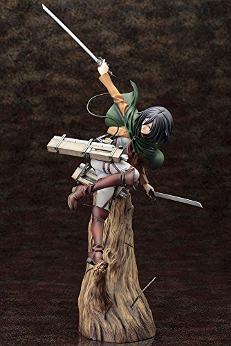 Kotobukiya Attack On Titan: Mikasa Ackerman (Renewal Package Variant) ArtFX J Statue, Multicolor