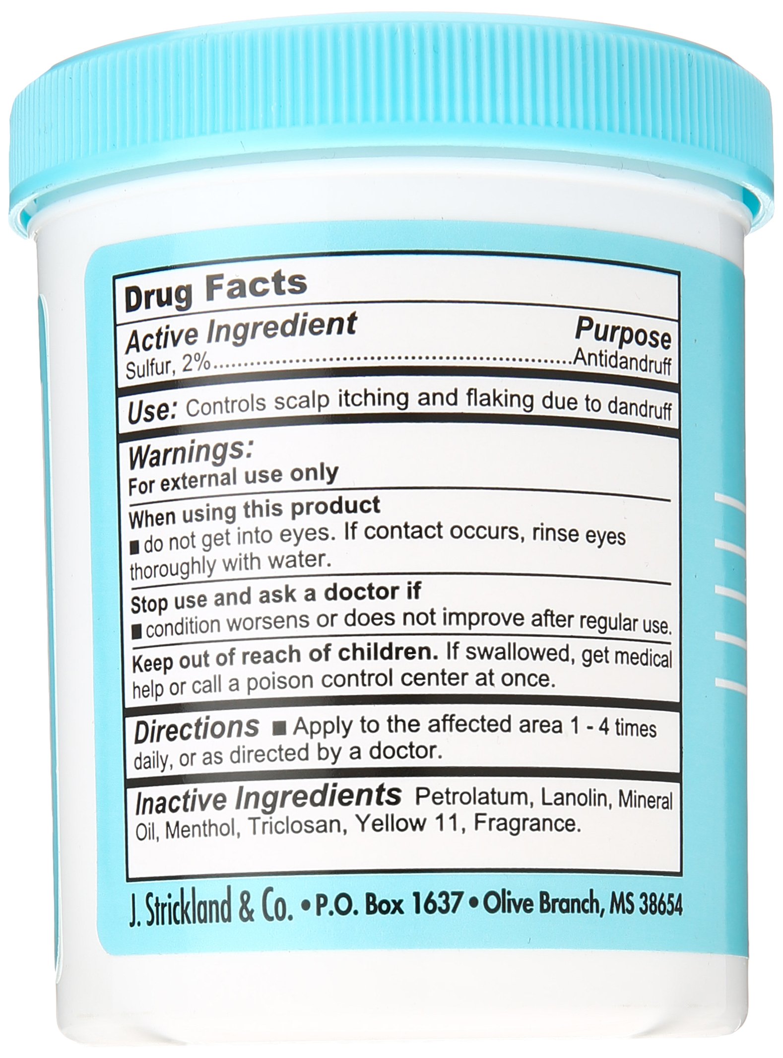 Sulfur 8 Medicated Light Formula Anti-Dandruff Conditioner, 7.25 Ounce (STRICKLAND240150)