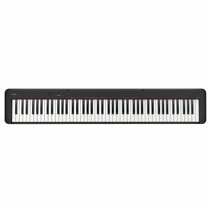 Casio CDP-S90 88-Key DIgital Piano CS-46 Piano Stand Bundle