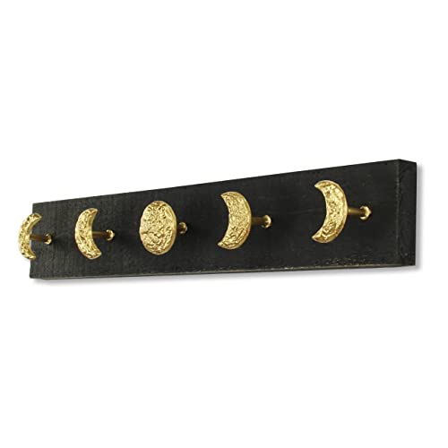 Cheung's Kalends Black Moon Phase 5 Hook Coat Hanger, Large (5771GD-L)