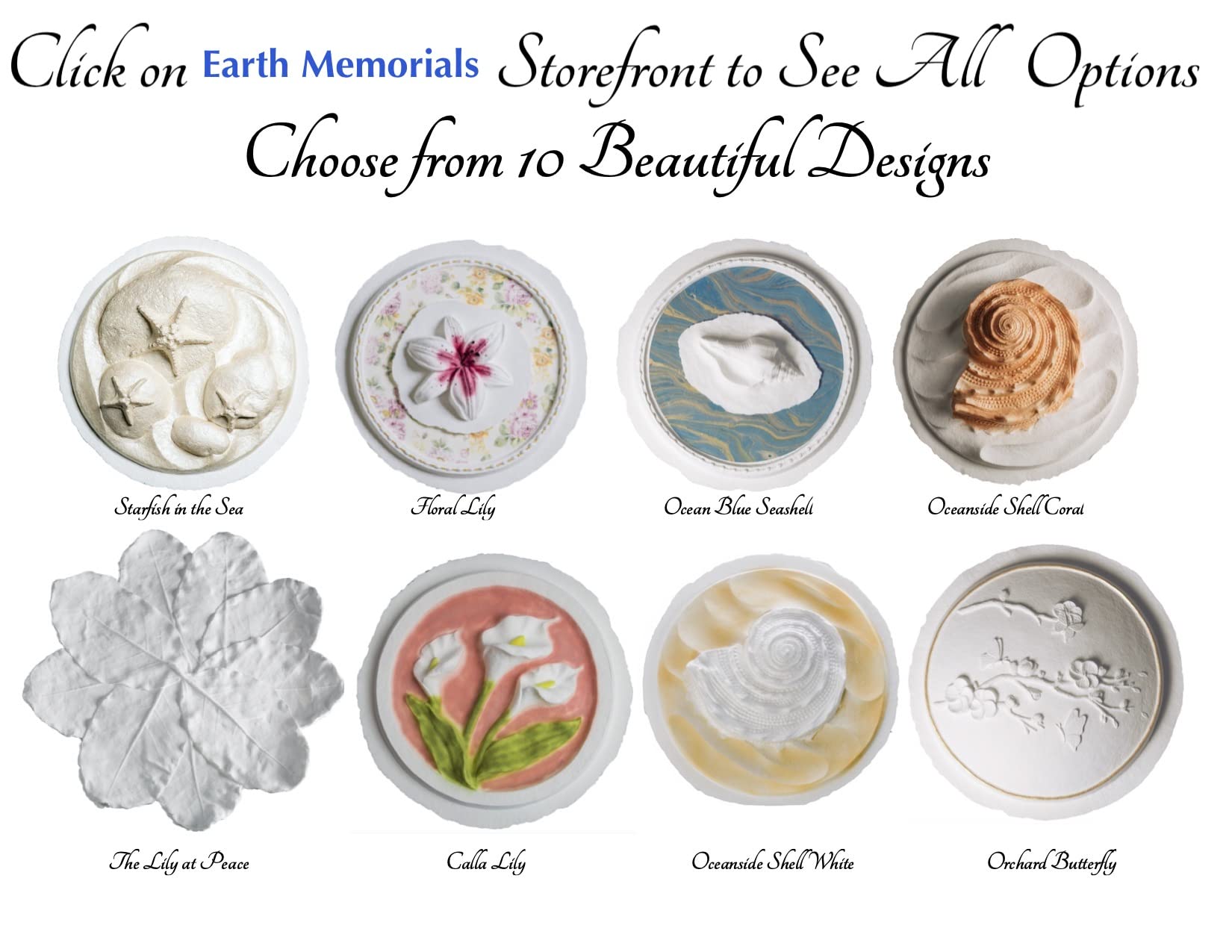 Biodegradable Urn for Human Ashes (Oceanside Shell White) Water Burial Urn, Urn Floats in Water, Urn for Cremation, Ocean Water Scattering Urn for Ashes, Floating Urn, Earth Memorials W-304