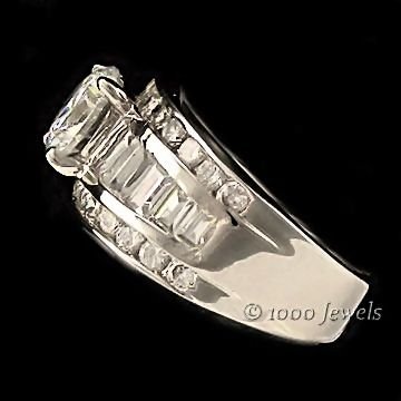 Bianca: 5.2ct Ice on Fire CZ 3 in 1 Stacked Wedding Ring Set 925 Sterling Silver, 3068 sz 6.0