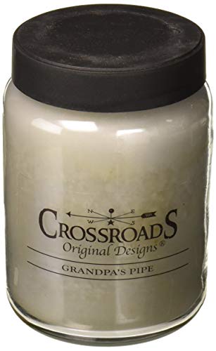 Crossroads Grandpa's Pipe Scented 2-Wick Candle, 26 Ounce