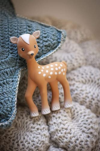 Vulli Sophie La Girafe Fanfan The Fawn Teether by Friend, Brown (616341)