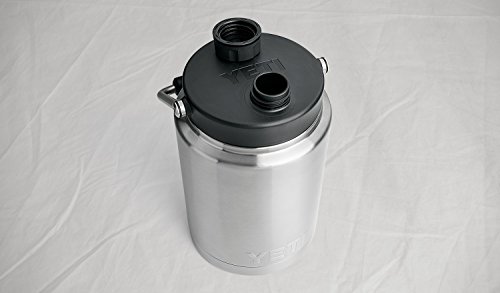 YETI Rambler Vacuum Insulated Stainless Steel Half Gallon Jug with MagCap, Stainless Steel
