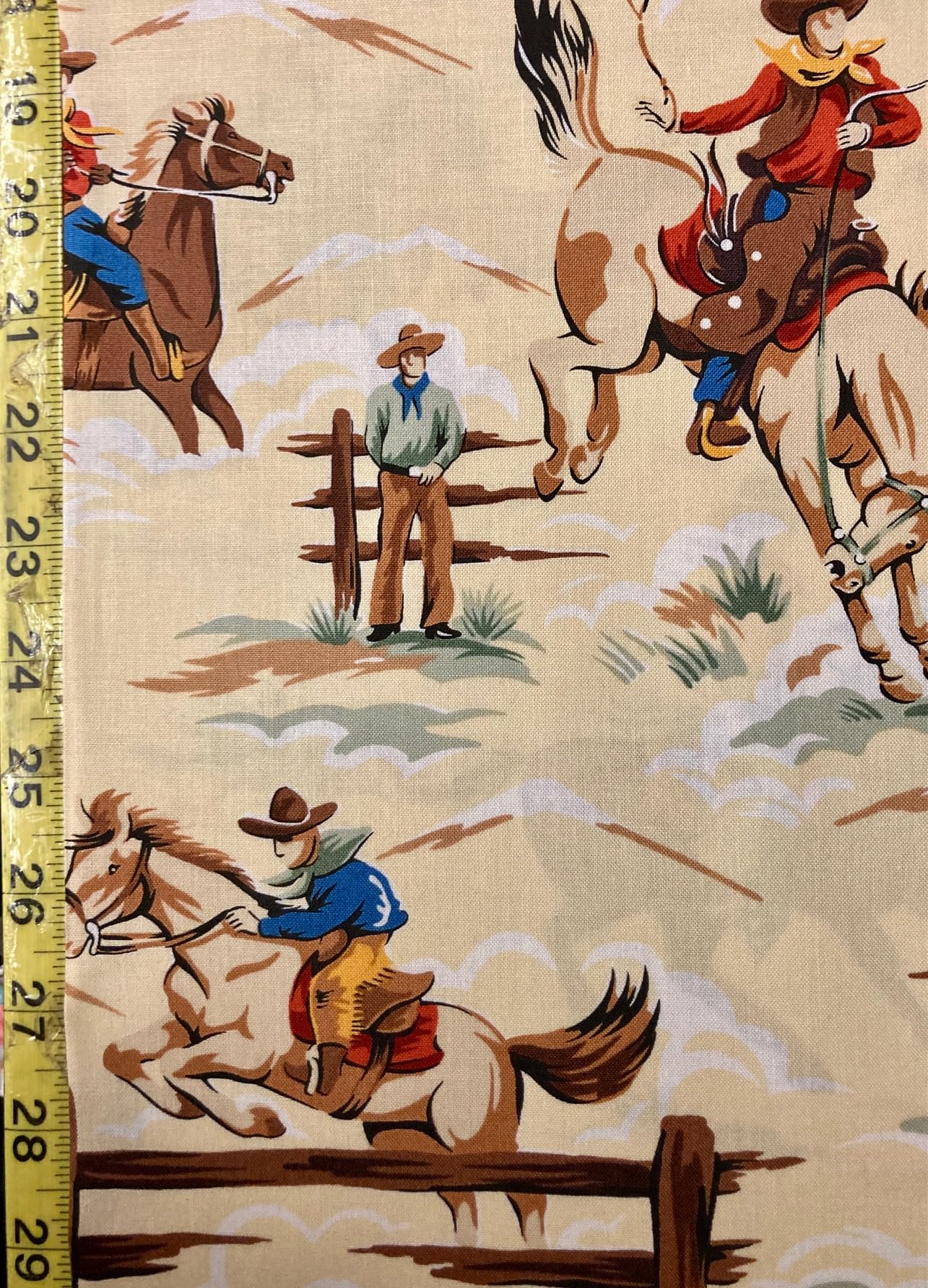 The Way of The West - Natural - Alexander Henry Fabric - by Half Yard