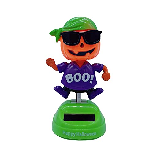 signmeili Solar Car Shaking Head Decoration Car Dashboard Dancing Toy,Desktop Embellishment Car Accessories Dashboard Decorations for Tables, Balconies and Car Interior