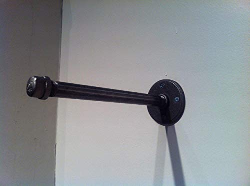 Wall Mounted Coat Hook | Industrial Pipe Wall Hook | Clothes Rack | Metal Clothing Hook | Laundry Room Hanger | Pipe Hooks | FAST FREE SHIPPING!!!