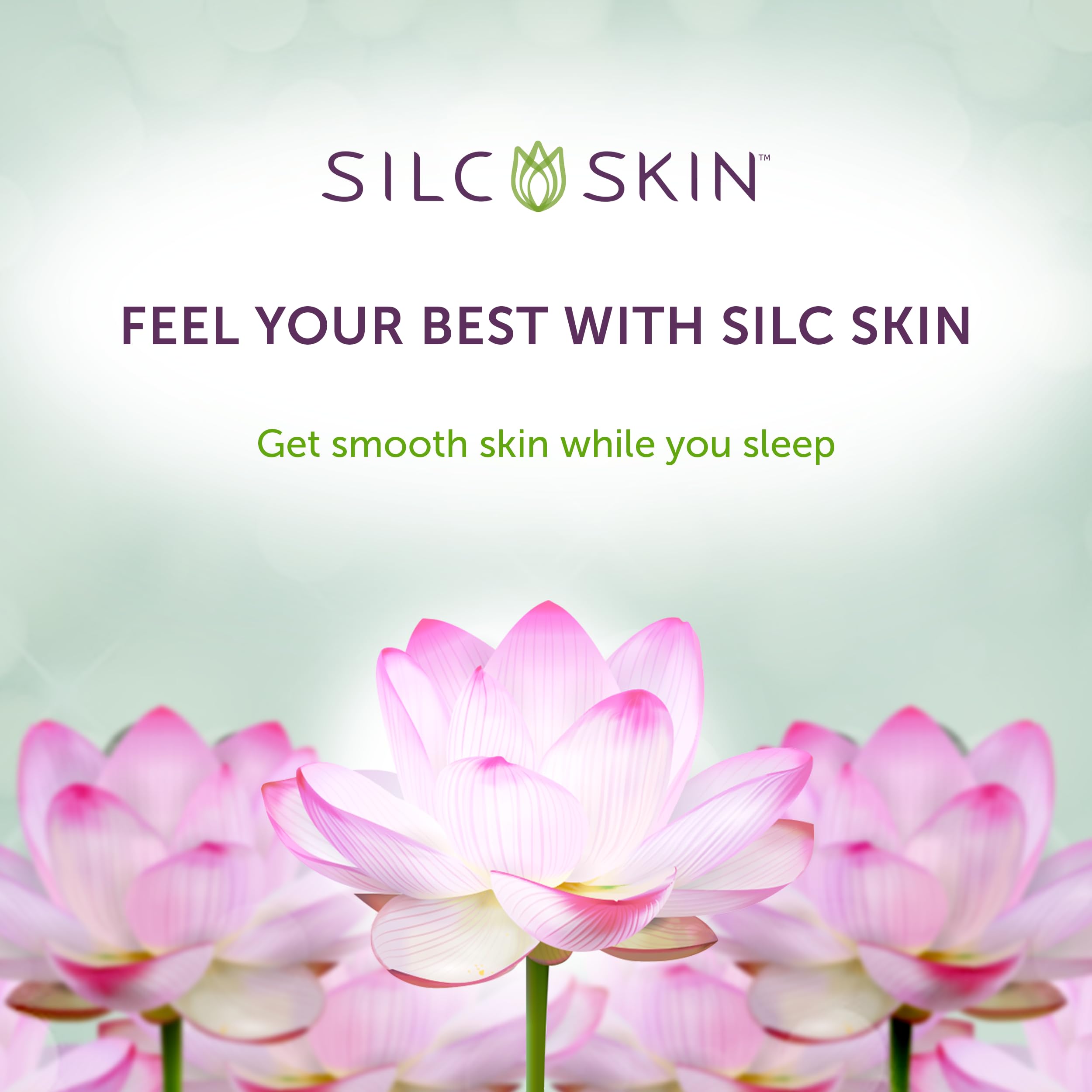 Silc Skin Decollette Pad - Medical-Grade Chest Wrinkle Pads, Smoothing Anti Wrinkle Chest Pads, Reusable Silicone Chest Wrinkle Patches, 30 Day Supply