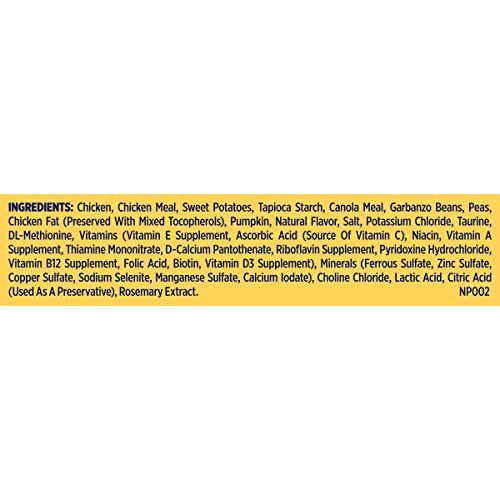 Nature′s Recipe Dry Dog Food, Grain Free Chicken, Sweet Potato & Pumpkin Recipe, 24 lb. Bag