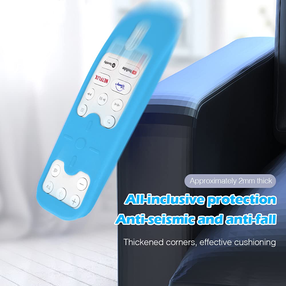 Silicone Protective Case Compatible for Sony PS5 Remote Skin Case, Anti-Drop/Non-Slip Silicone Protective Cover ,Glow in The Dark (Glow Blue + Glow Green +Red)