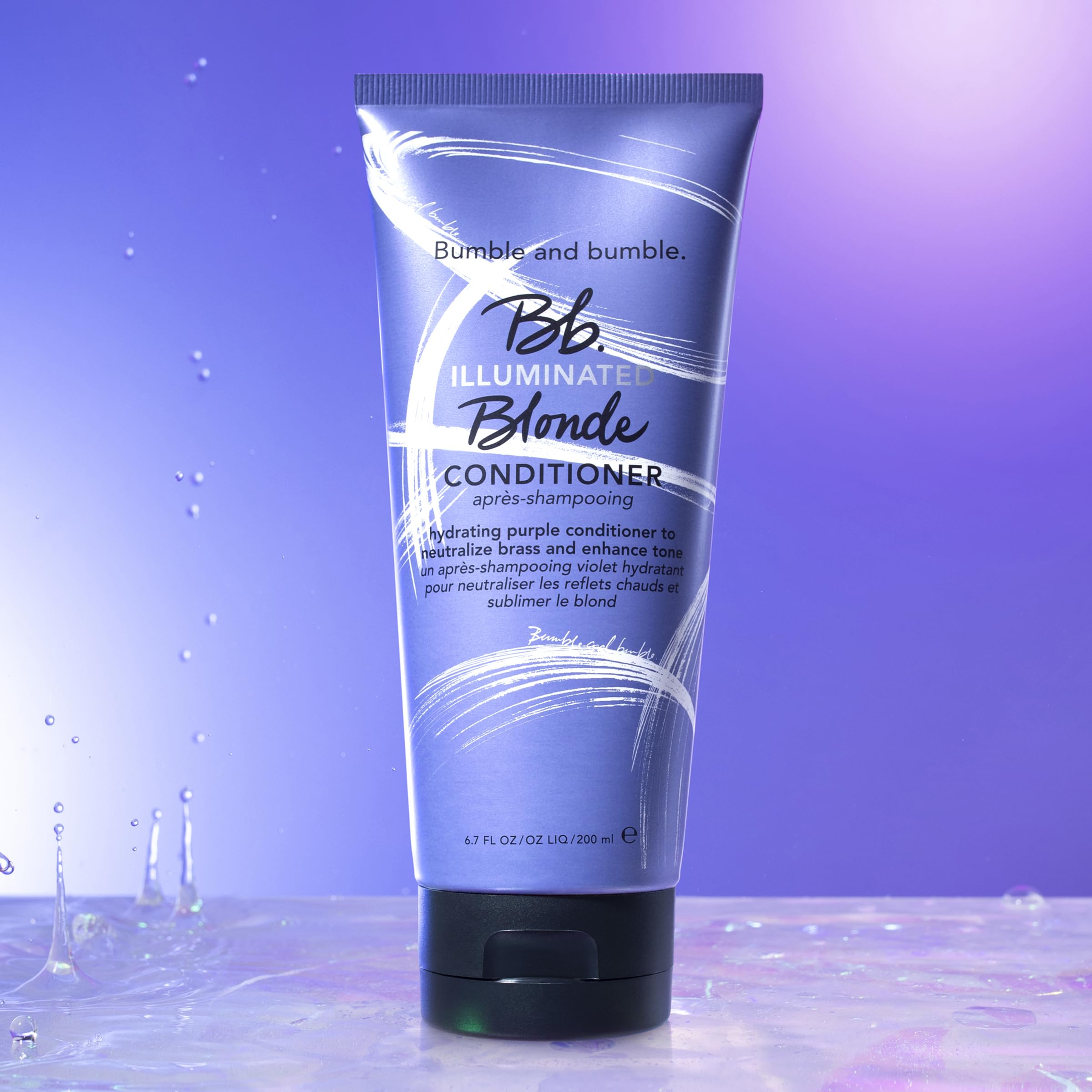 Bumble and bumble. Illuminated Blonde Purple Conditioner, 6.7 fl. oz.