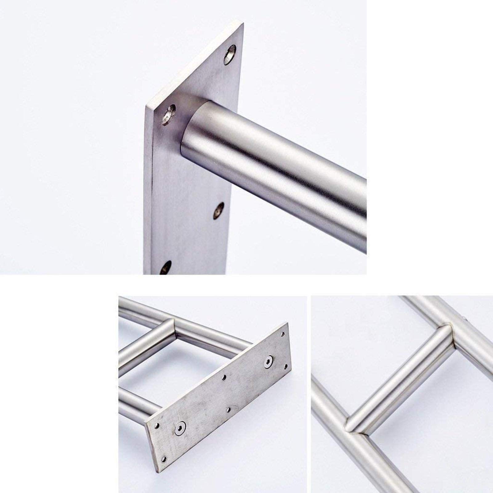 HongLianRiven Bath Handle Towel Rail Bathroom Grab Bar, Toilet Armrest, Wall-Mounted Straight Hair Towel Rack, Shower Safety Handle Bathtub, Toilet, Kitchen