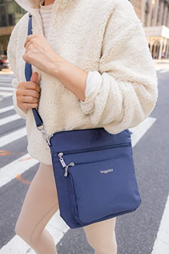 Baggallini Womens Modern Large Pocket Crossbody cross body handbags, French Navy, One Size US