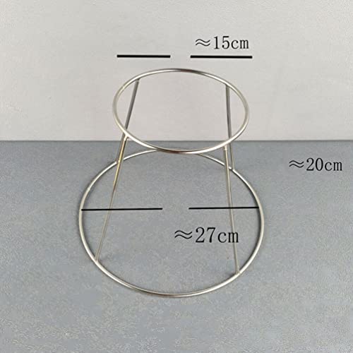 Kichvoe Metal Wire Tabletop Pizza Tray Holder Pizza Box Riser Serving Display Stand Pizza Riser Racks Food Display Stands Pizza Server Stand Platter Riser for Restaurant