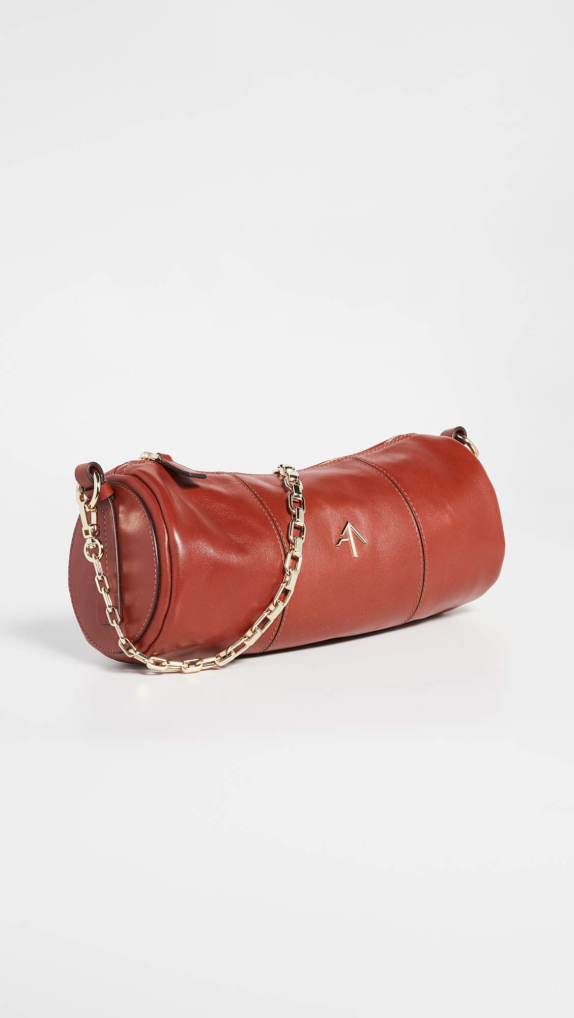 MANU Atelier Women's Cylinder Shoulder Bag, Redbole, One Size