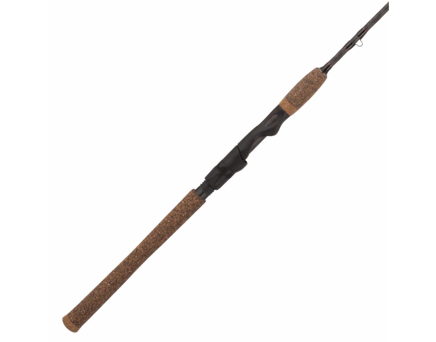 Berkley 6’ Lightning Rod Spinning Rod, One Piece Spinning Rod, 6-12lb Line Rating, Medium Light Rod Power, Moderate Fast Action, 1/16-3/8 oz. Lure Rating,Brown
