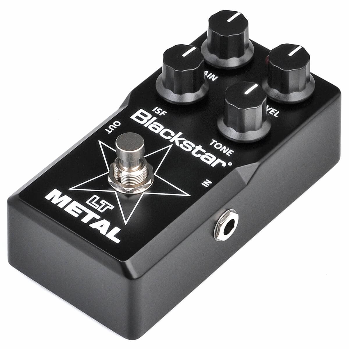 Blackstar LT Metal Distortion Electric Guitar Effects Compact Stompbox Pedal (LT-Metal), Black (310418)