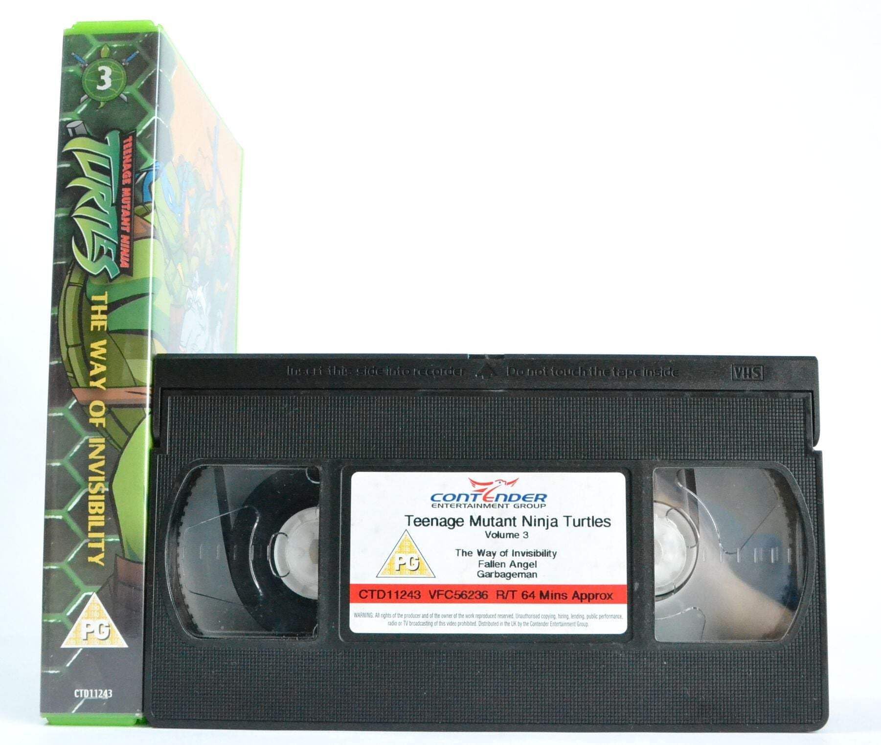 Teenage Mutant “Ninja” Turtles [Animation] Way Of Invisibility - Kid’s PG - VHS
