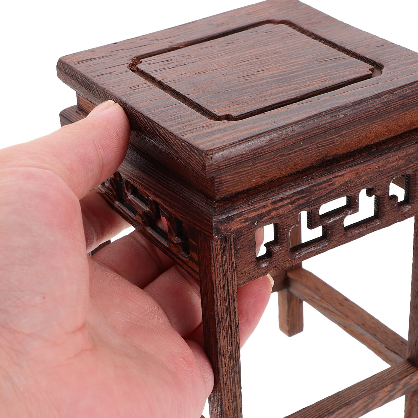 Cabilock Tall Plant Stand Pot Holder Flower Shelf Rack Display Table Wood Plant Riser Stands Stool Bonsai Holder